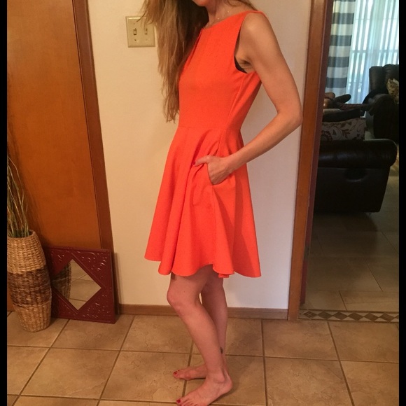 Double Zero | Dresses | Super Cute And Flowy Tangerine Colored Dress ...